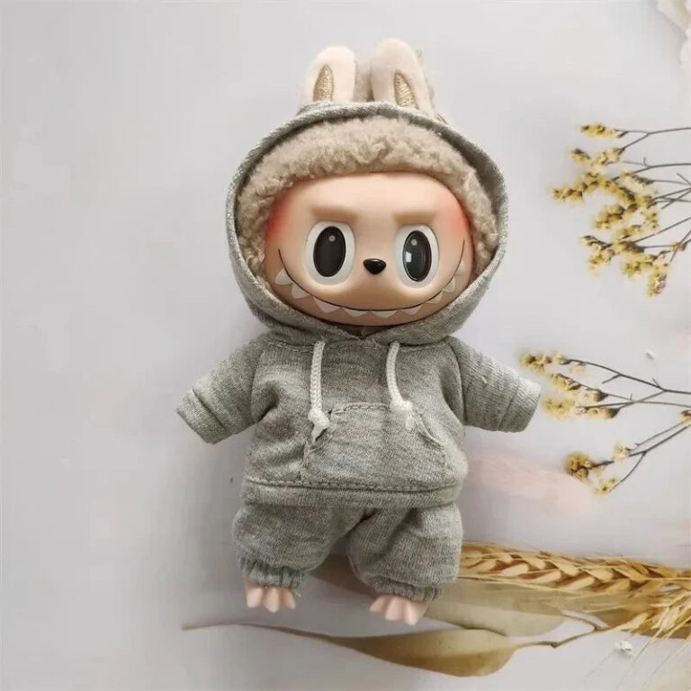 Labubu Clothes - Handmade Cozy Hoodie Joggers outfit | Labubu Clothes